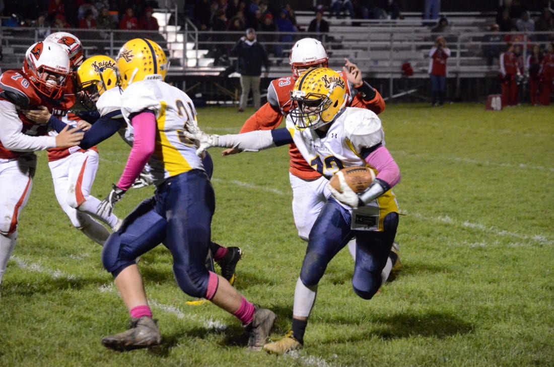 Fireworks show: Knights fall in shootout to Cochranton | News, Sports ...